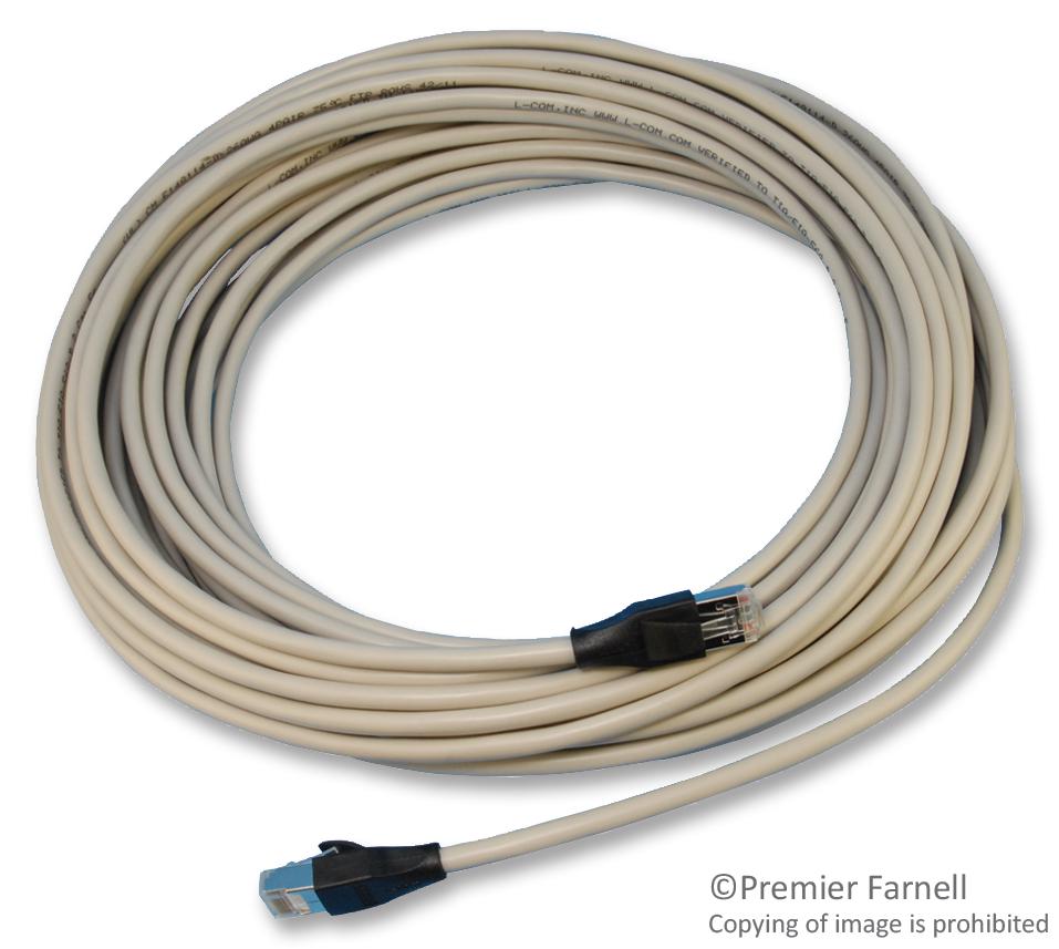 TRD855SCR-50 - L-com - Ethernet Cable, Cat5e, Cat5e