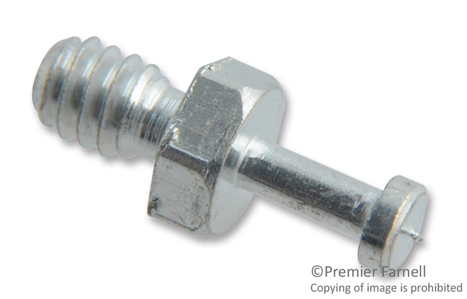 1595-2 - Keystone - Turret Thread Mount Terminal, 2-56, Non Insulated