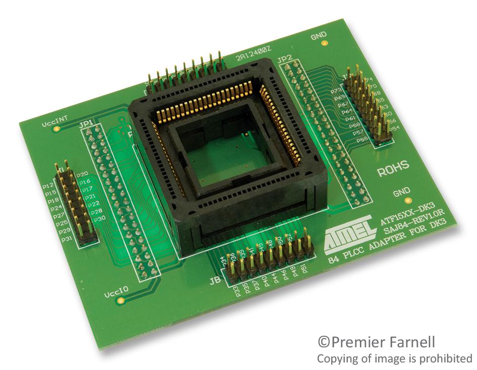 ATF15XXDK3-SAJ84 - Microchip - Development Kit for PLCC-84 Package ...