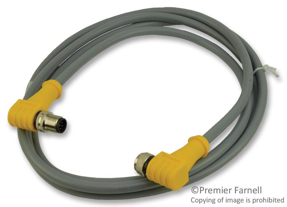 WKS 8T-2-WSS 8T - Turck - Sensor Cable, 90° M12 Plug, 90° M12 Receptacle
