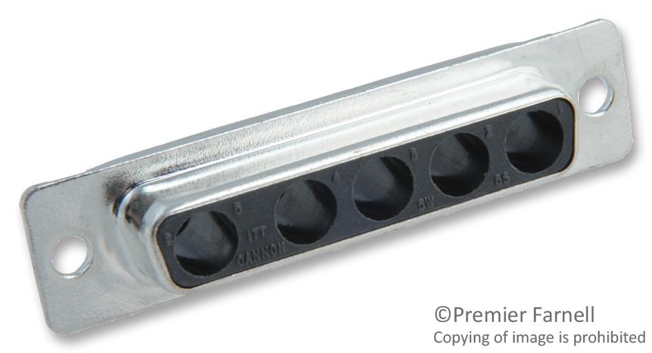 DBA5W5SA197F0 - Itt Cannon - D Sub Connector Housing, 5 Positions ...