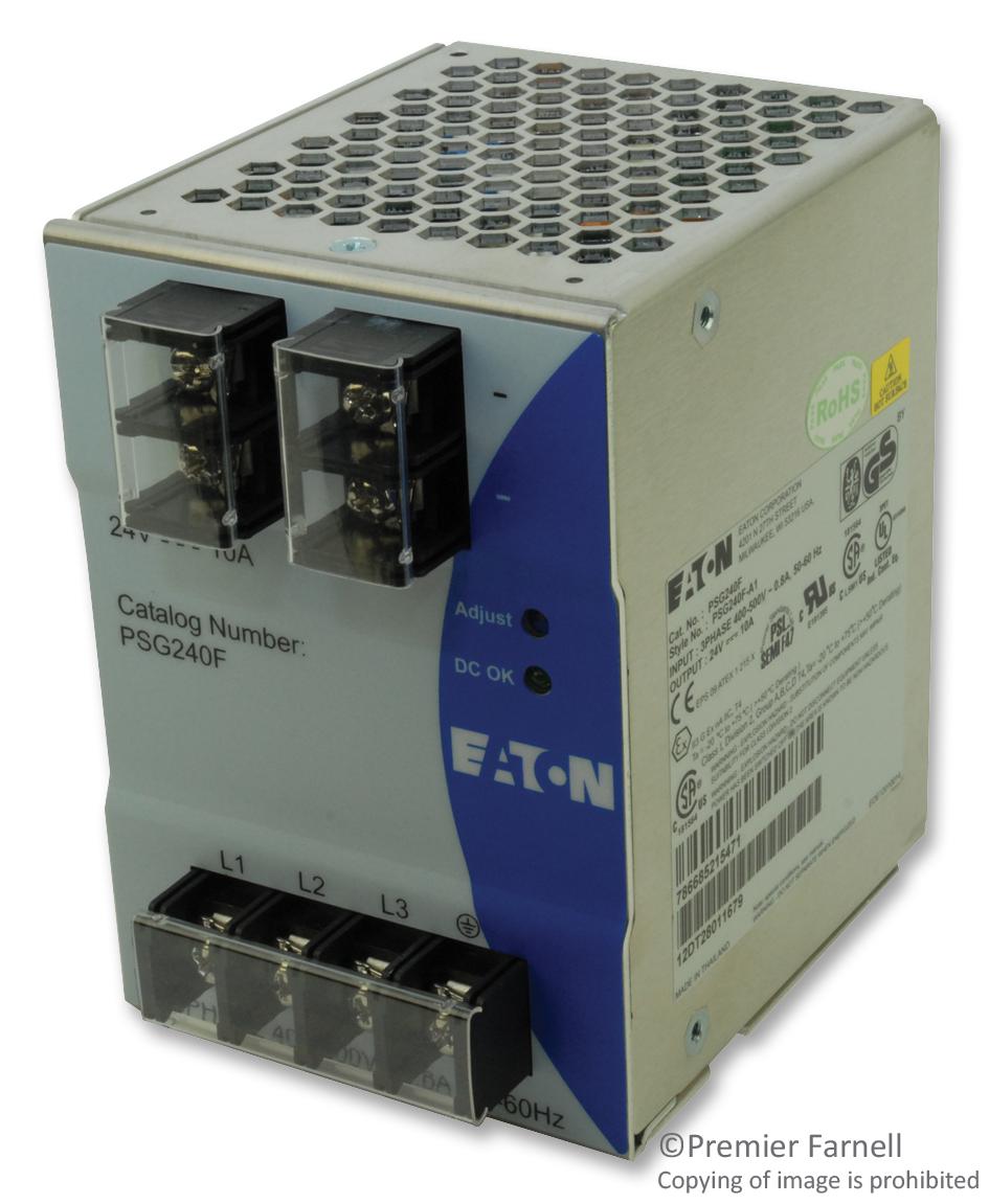 PSG240F - Eaton - AC/DC DIN Rail Power Supply (PSU), 1 Output, 36 W