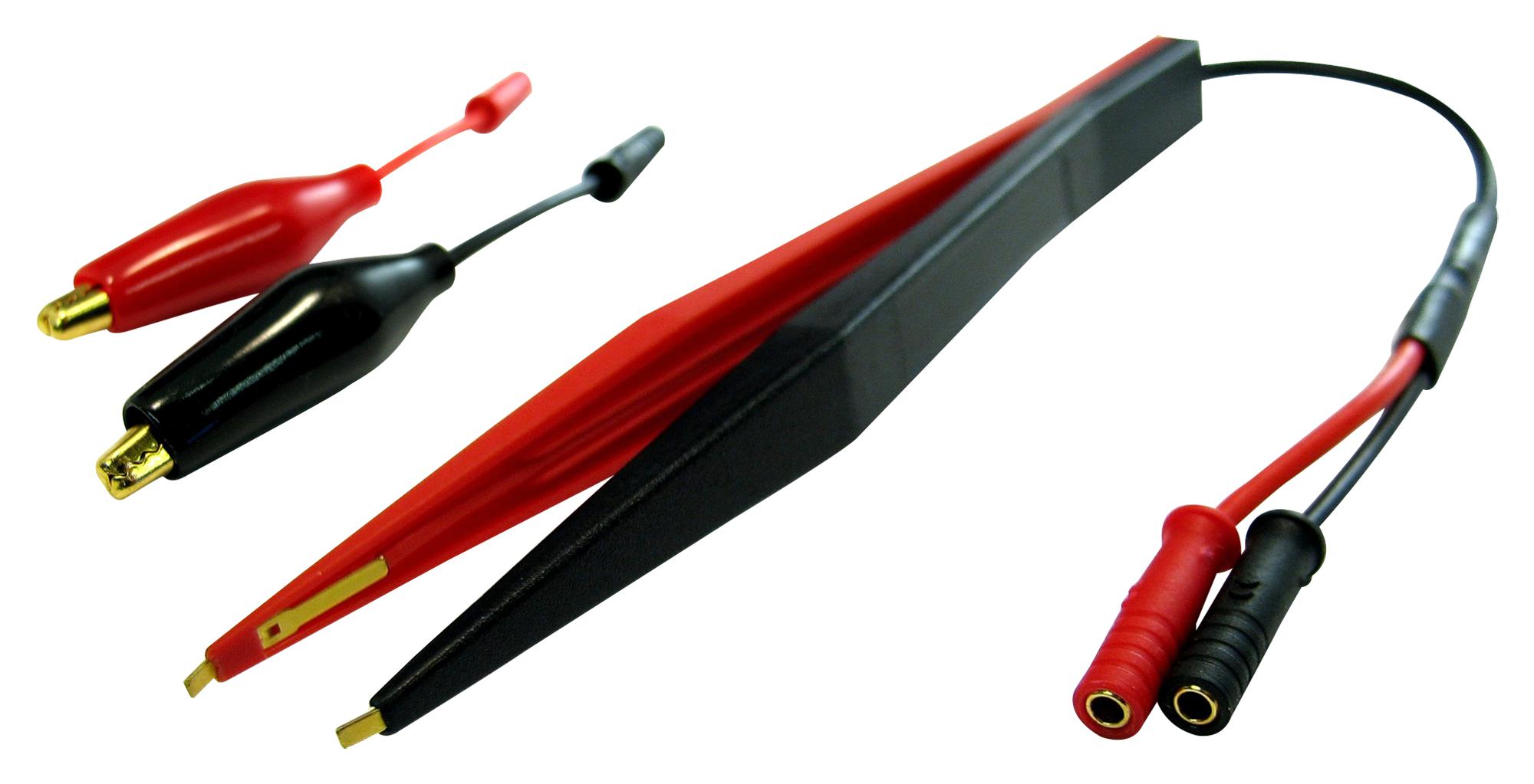PTPM - Peak Electronic Design - Probe Pack, Crocodile Clips SMD Tweezer ...