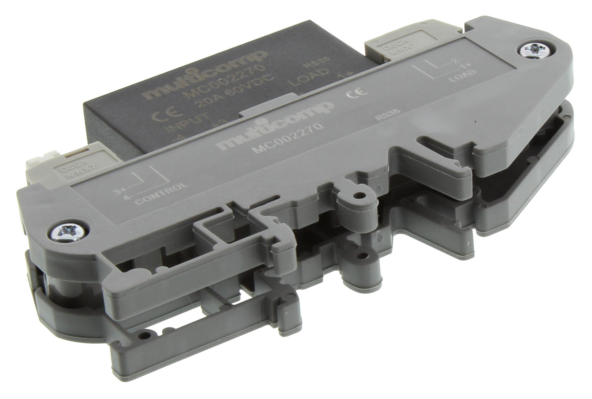 MC002270 - Multicomp Pro - Solid State Relay, 1-CH, 20 A