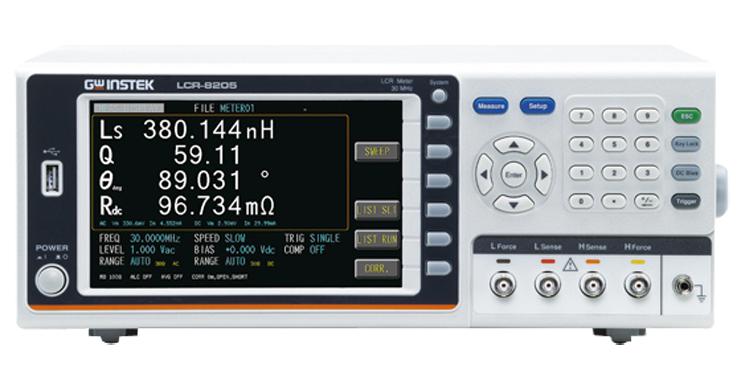 LCR-8210 - Gw Instek - LCR Meter, Bench, 10 MHz