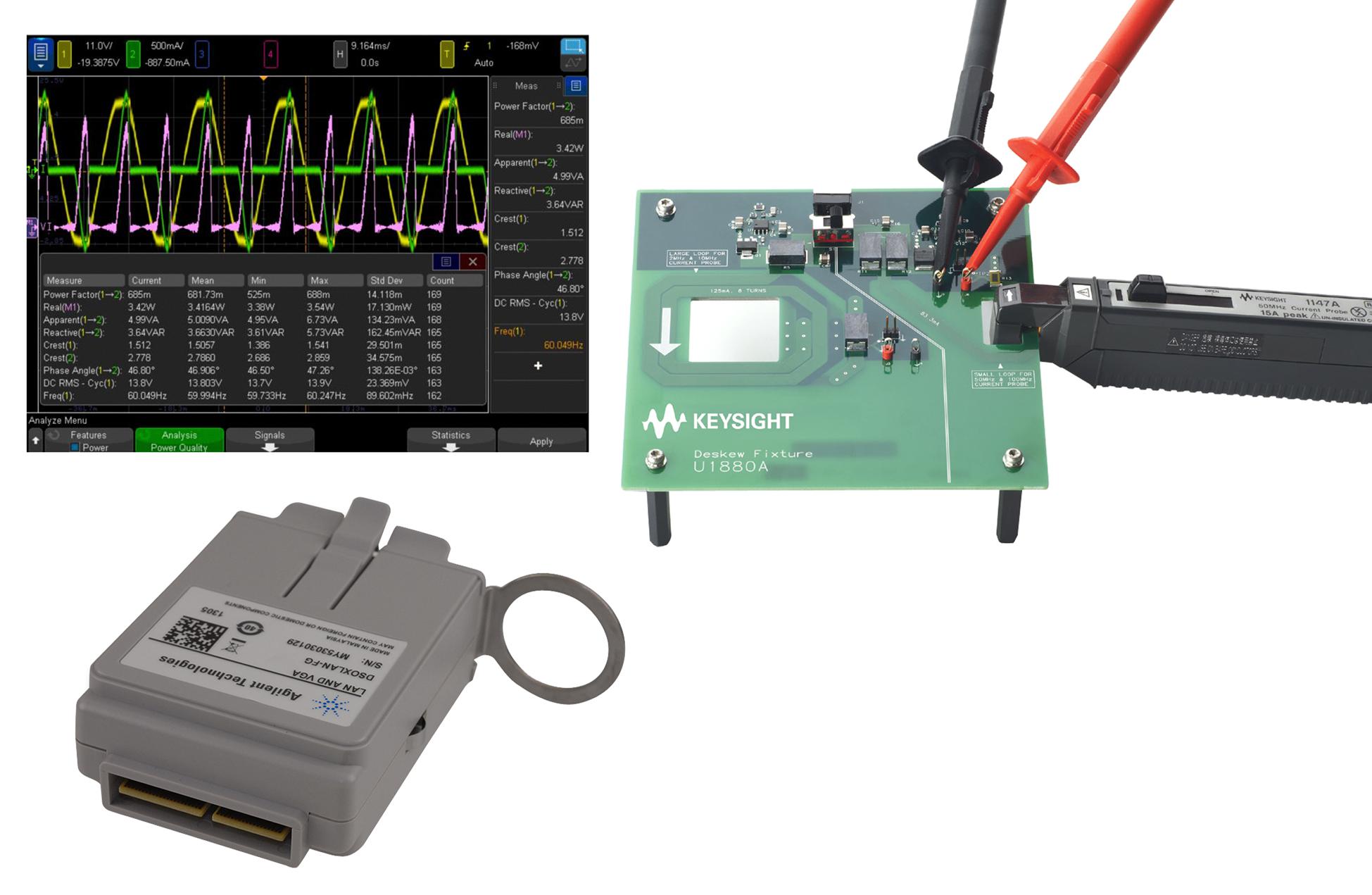 DSOX3054PWR - Keysight Technologies - Oscilloscope Kit, Power Better ...