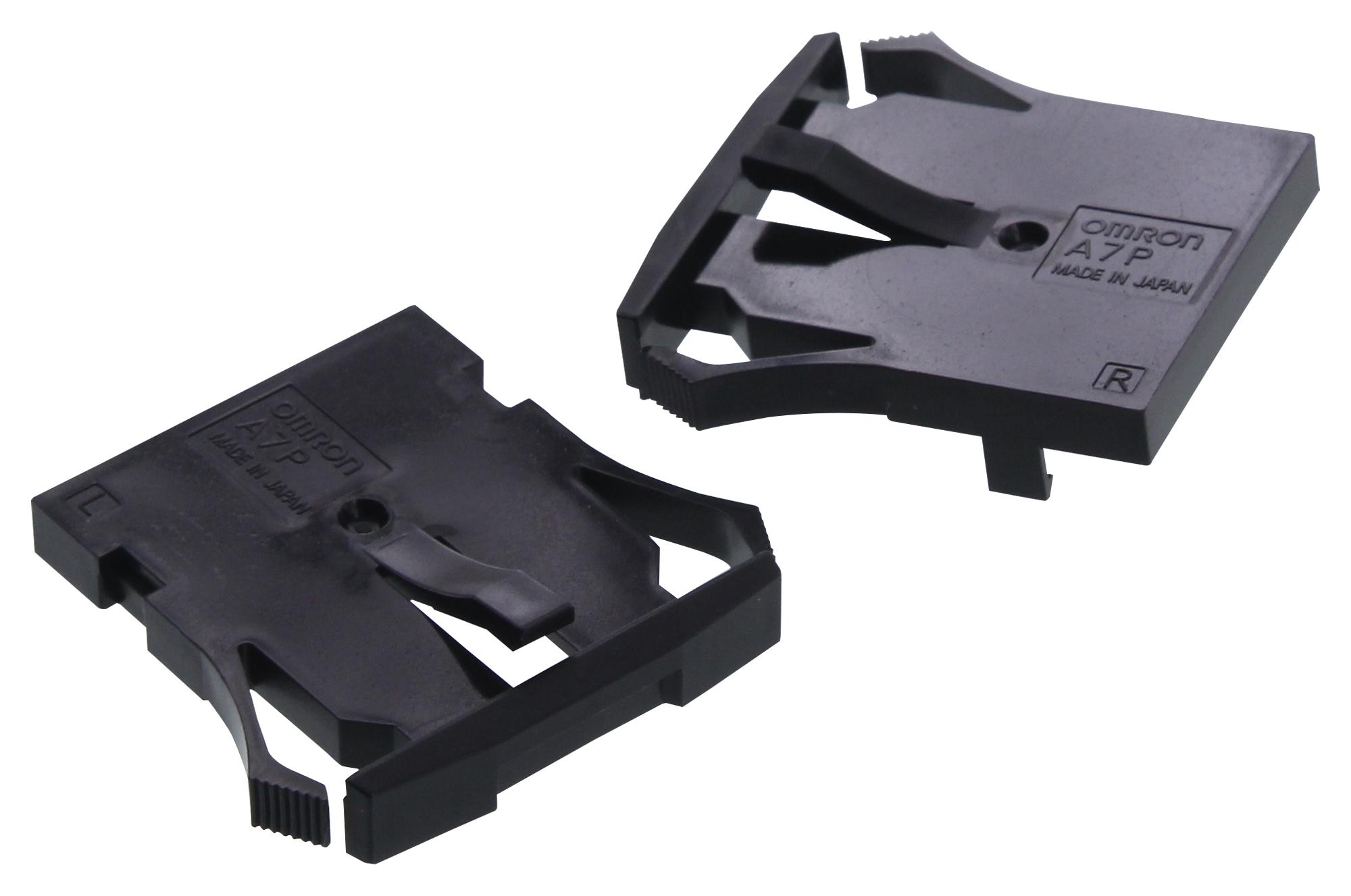 A7P-M-1 - Omron Electronic Components - End Cap, Black, A7PS/A7PH ...