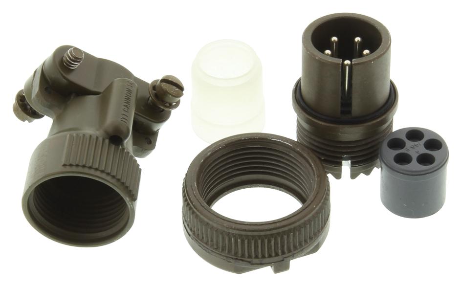 MS3106F14S-5P - Itt Cannon - Circular Connector, MIL-DTL-5015 Series ...