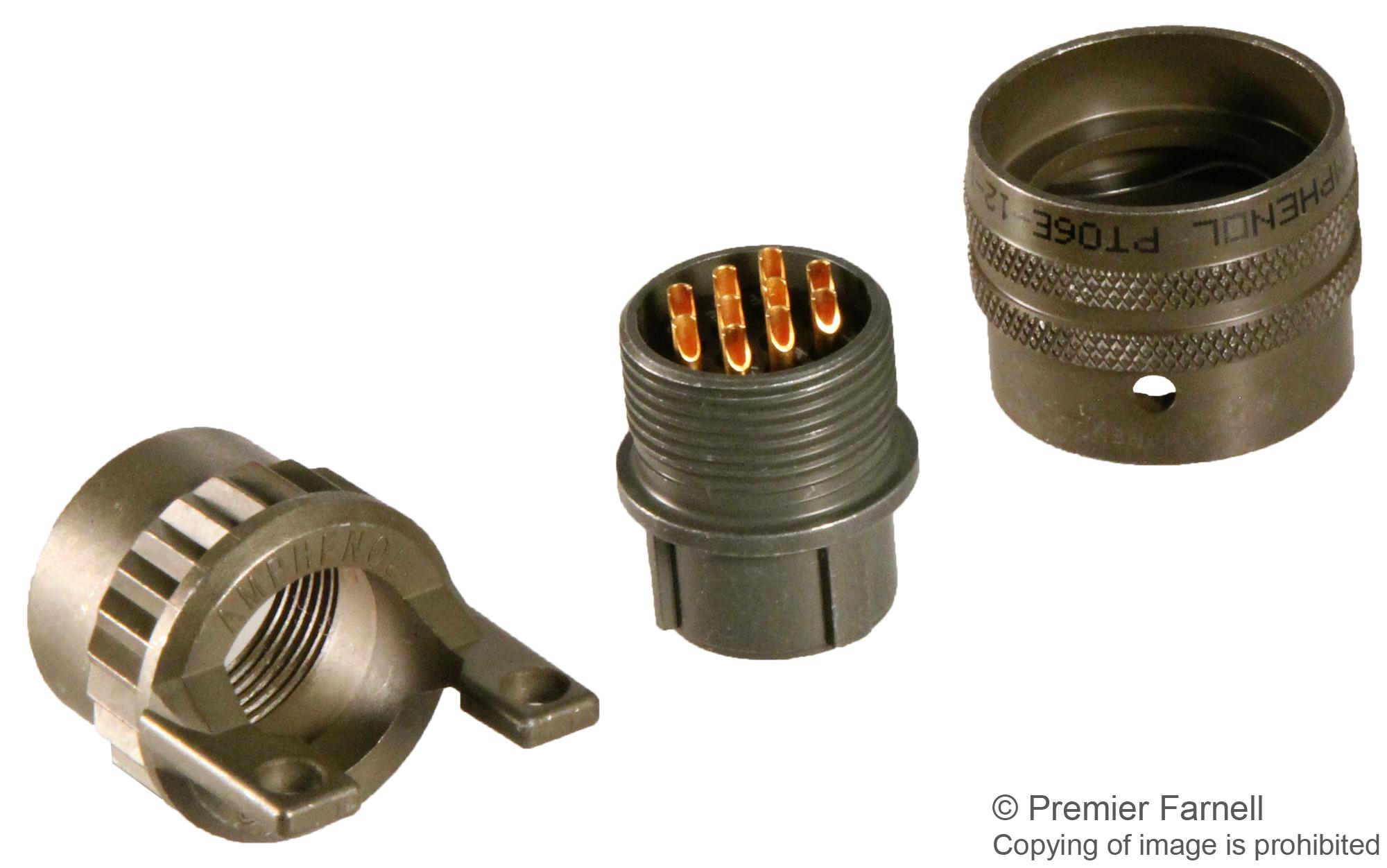 PT06E12-10S(SR) - Amphenol Industrial - Circular Connector, PT Series ...