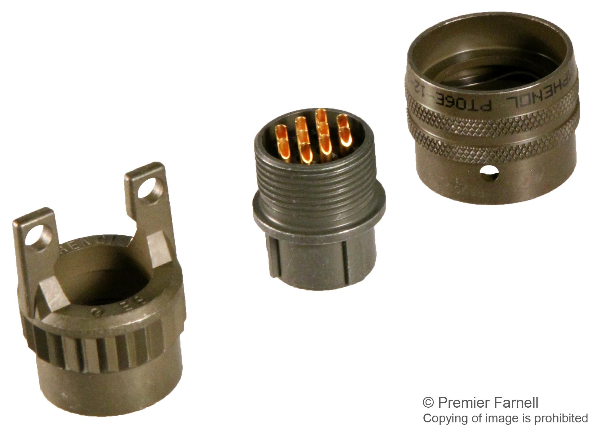 PT06E12-10S(SR) - Amphenol Industrial - Circular Connector, PT Series ...