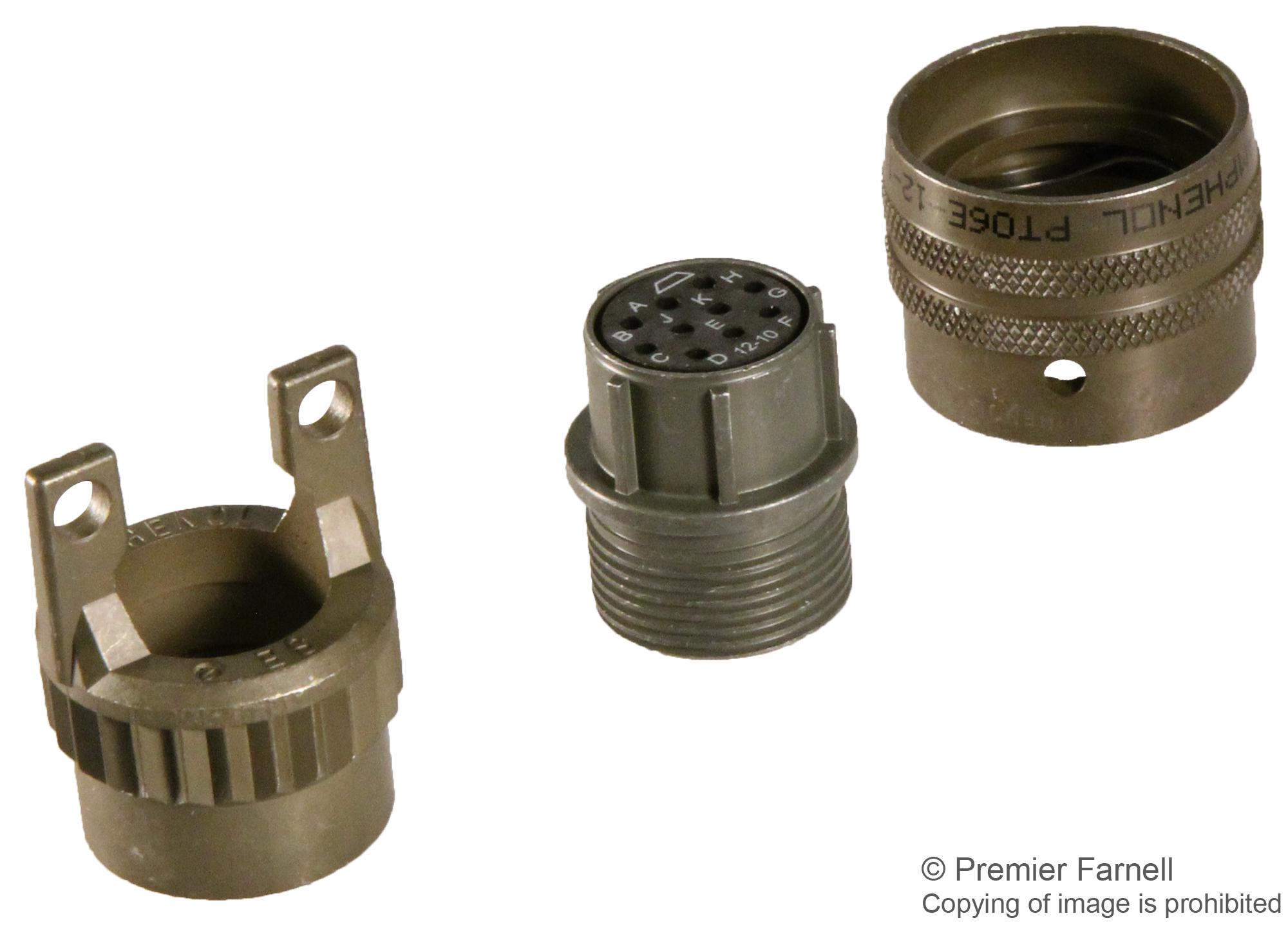 PT06E12-10S(SR) - Amphenol Industrial - Circular Connector, PT Series ...