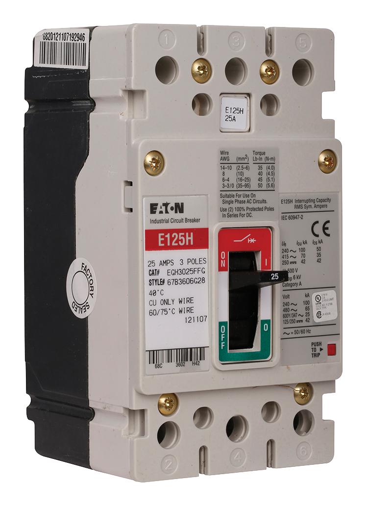 EGH3060FFG - Eaton Cutler Hammer - Thermal Magnetic Circuit Breaker, EG ...