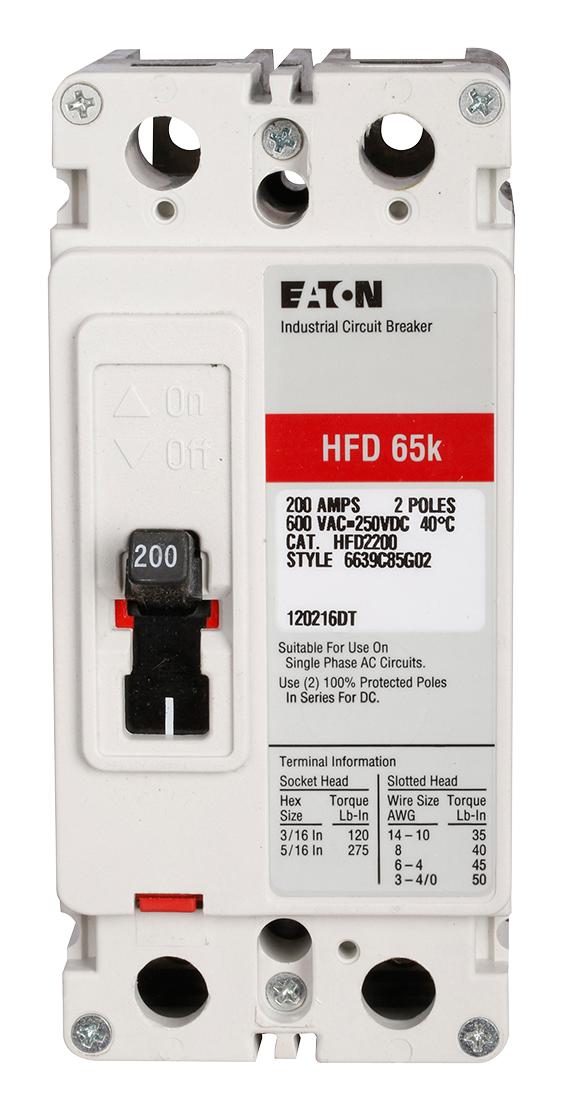 HFD2015 - Eaton Cutler Hammer - Thermal Magnetic Circuit Breaker, F ...