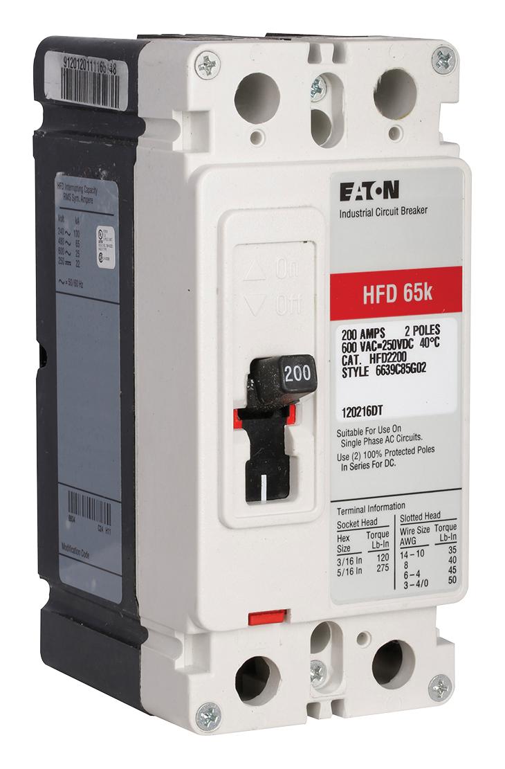 HFD2030 - Eaton Cutler Hammer - Thermal Magnetic Circuit Breaker, F ...