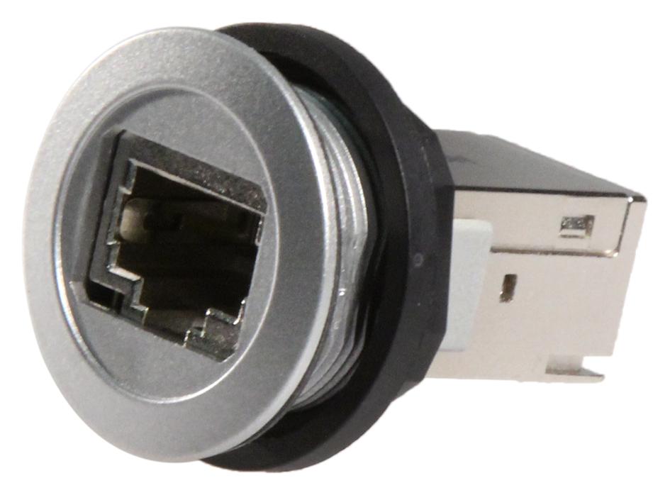 09454521560 - Harting - In-Line Adapter, Cat6, RJ45