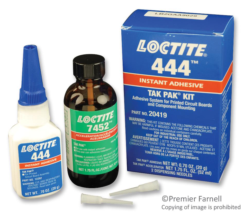 20419 - Loctite - Adhesive, Instant, Kit