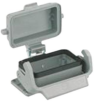 09300160306 - Harting - Heavy Duty Connector, Plastic Cover, Low profile