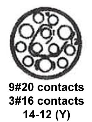 MS24264R14B12SN - Cinch Connectivity Solutions - Circular Connector ...