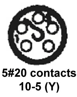 BACC45FT10-5S8 - Cinch Connectivity Solutions - Circular Connector ...