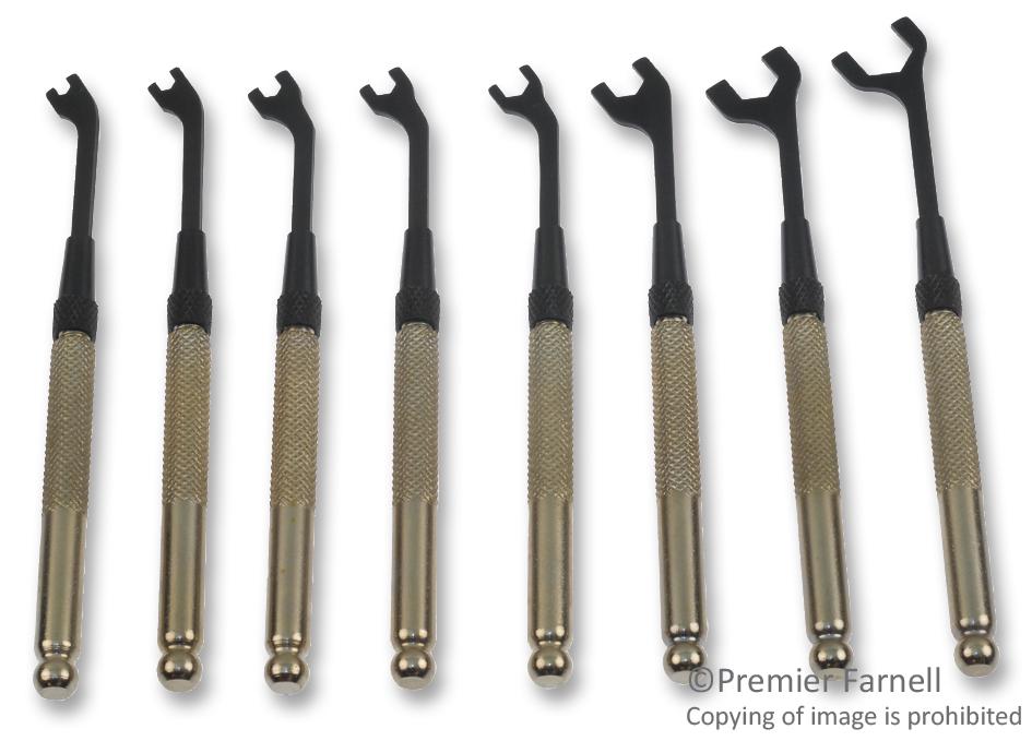 58-0151 - Moody Tools - Wrench Set, Mini Open End, Vinyl Pouch