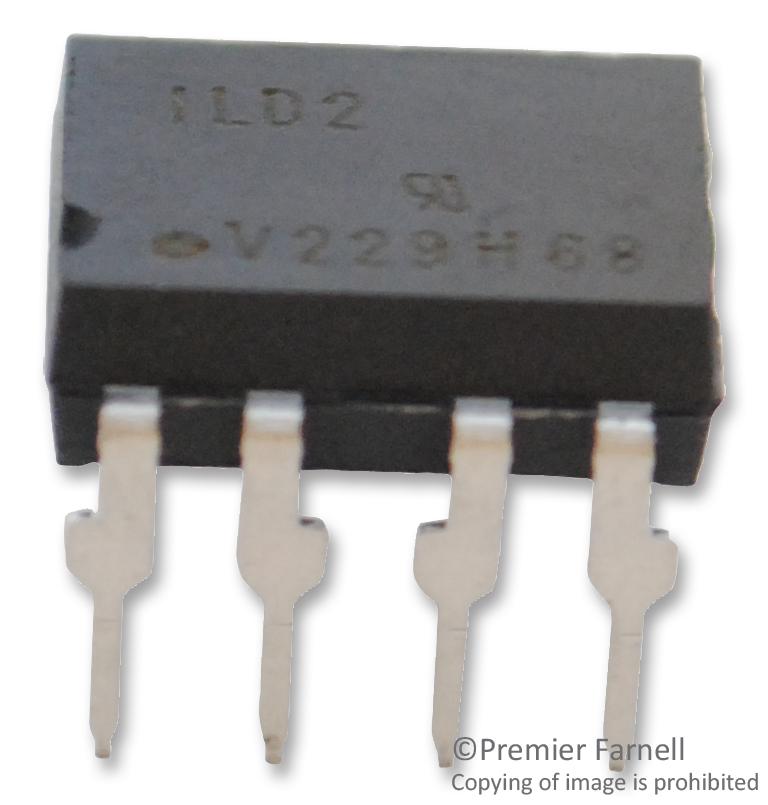 ILD2 - Vishay - Optocoupler, Transistor Output, 2 Channel