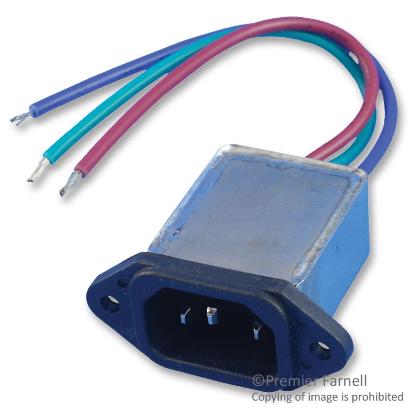 3ED8 - Corcom - Te Connectivity - Filtered IEC Power Entry Module, IEC ...