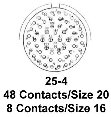 D38999/26FJ4SN - Amphenol Aerospace - Circular Connector, MIL-DTL-38999 ...