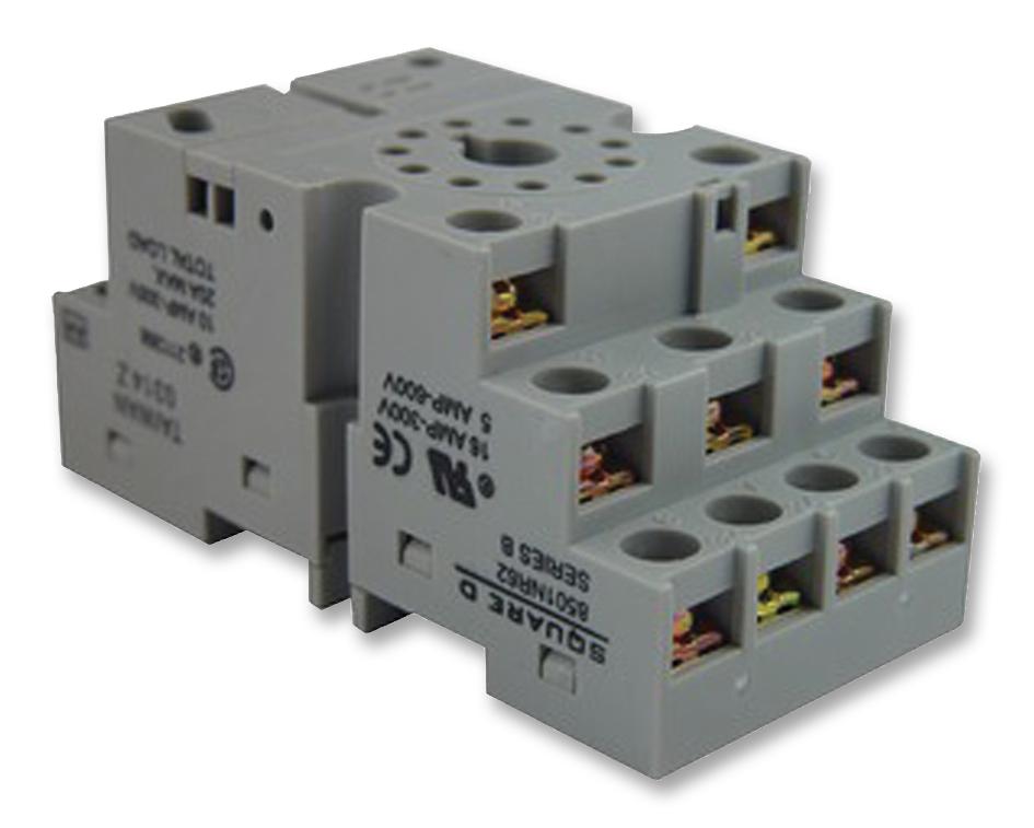 8501NR62 - Square D By Schneider Electric - Relay Socket, 10 A, 300 VAC