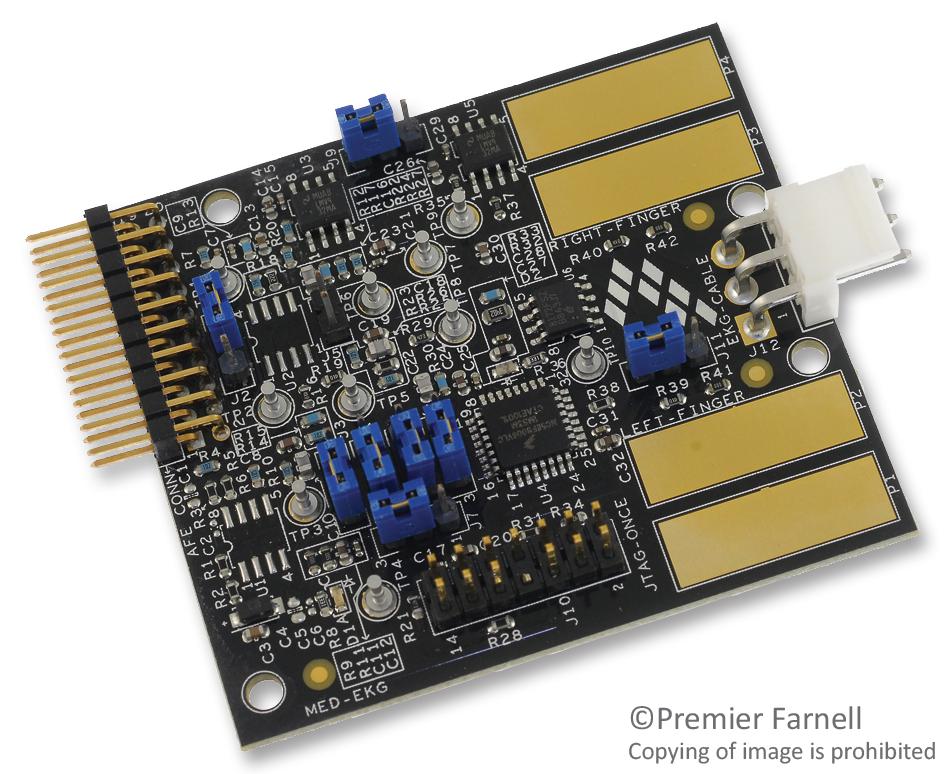 MED-EKG - Nxp - Development Board, Low Cost, Electrocardiograph Kit for ...