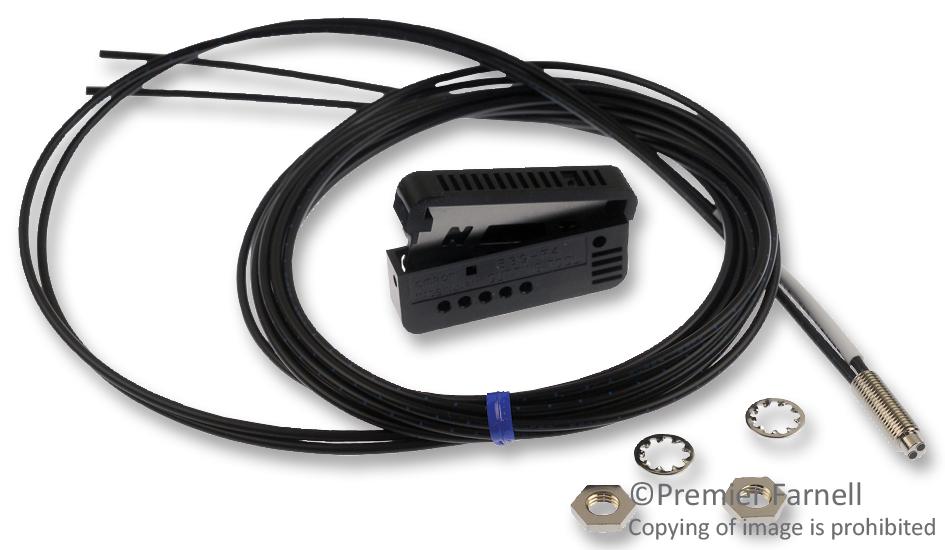 E32-D11L - Omron Industrial Automation - Fiber Optic Sensor Cable, Diffuse, General Purpose