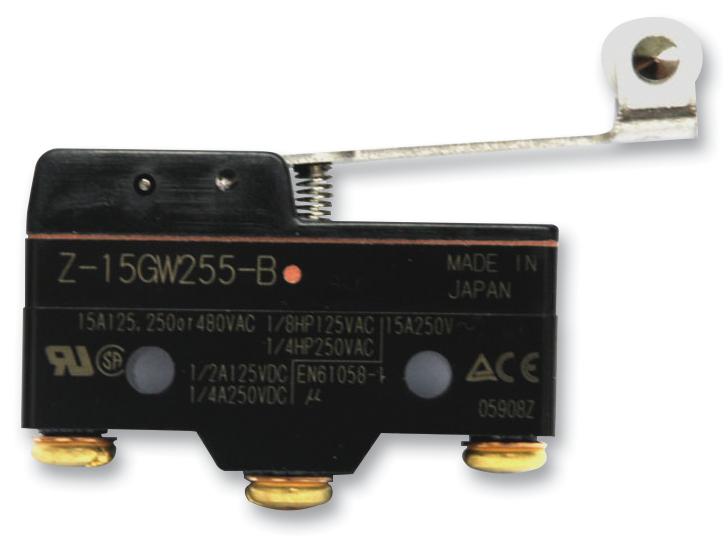 Z-15GW255-B - Omron Industrial Automation - Microswitch, Screw