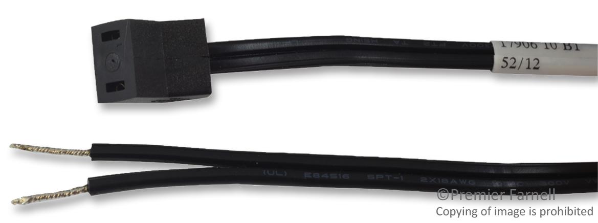 17906 - Volex - Mains Power Cord, PH-707A Plug, Free End