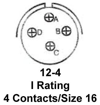 MS27474P12F4P - Amphenol - Circular Connector, MIL-DTL-38999 Series II ...