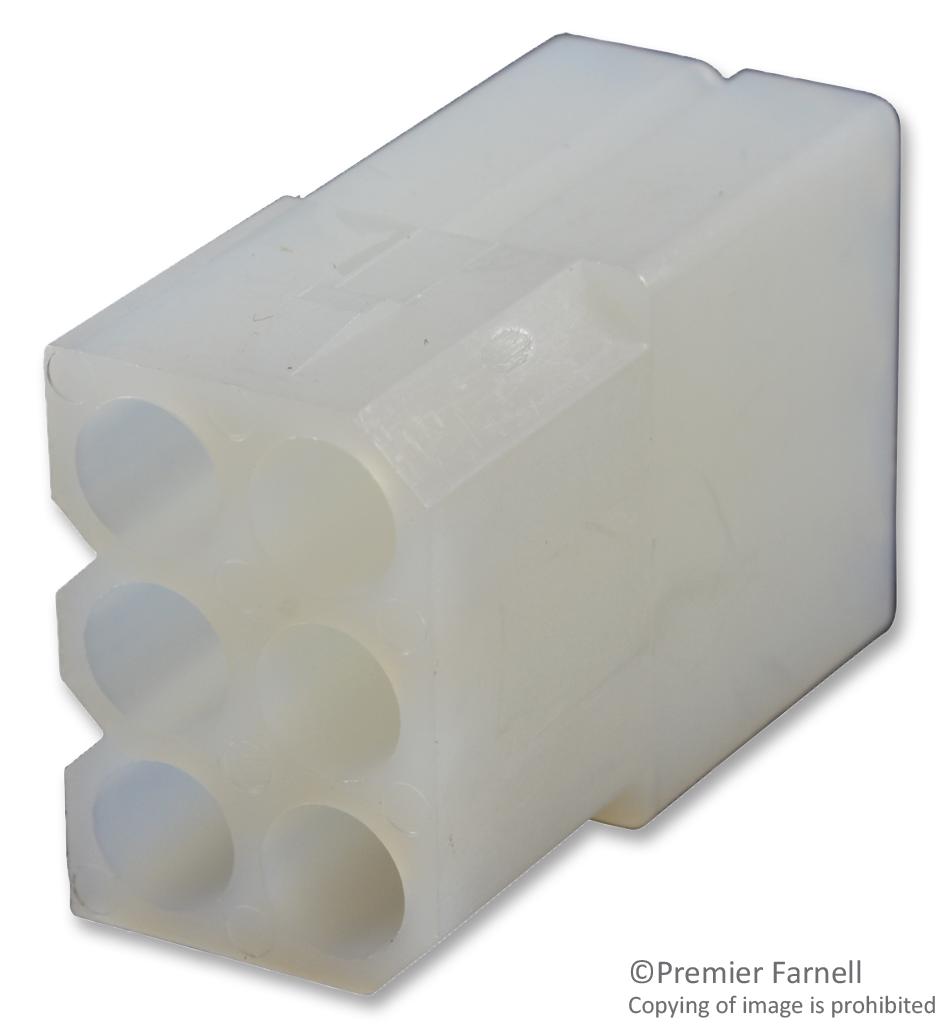 03-09-1064 - Molex - Connector Housing, Dual Row, Ramps