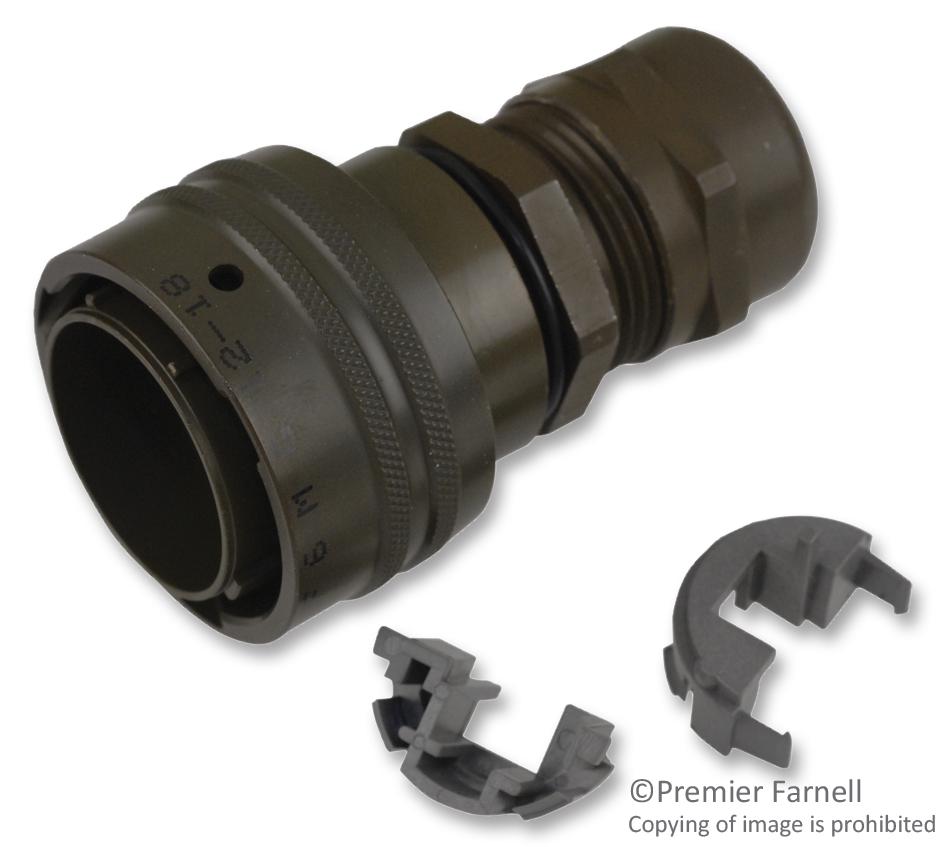 RJF6MG - Amphenol Pcd - Modular Connector, RJ45 Plug, 1 x 1 (Port)