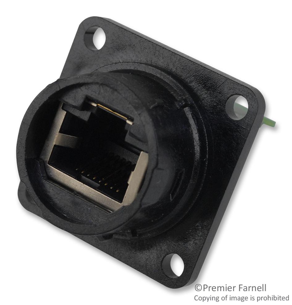 RJF5442200 - Amphenol Pcd - Modular Connector, RJ45 Jack, 1 x 1 (Port)