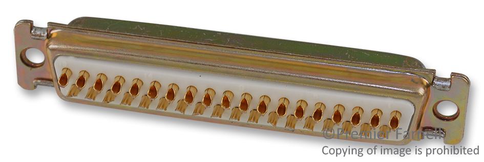 DC37P - Cinch Connectivity Solutions - D Sub Connector, DB37, 37 Contacts