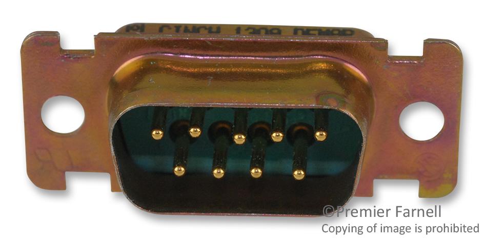 DEM9P - Cinch Connectivity Solutions - D Sub Connector, DB9, 9 Contacts