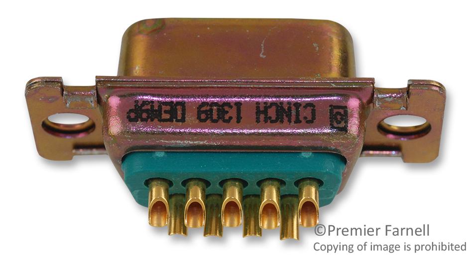 DEM9P - Cinch Connectivity Solutions - D Sub Connector, DB9, 9 Contacts