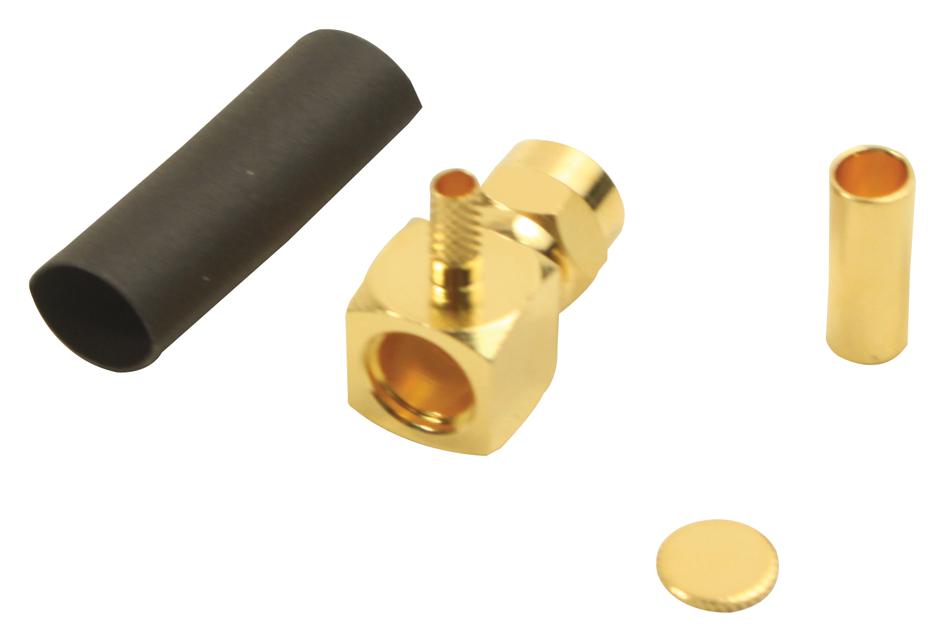 152107 - Amphenol Rf - RF / Coaxial Connector, SMC Coaxial, Right Angle ...
