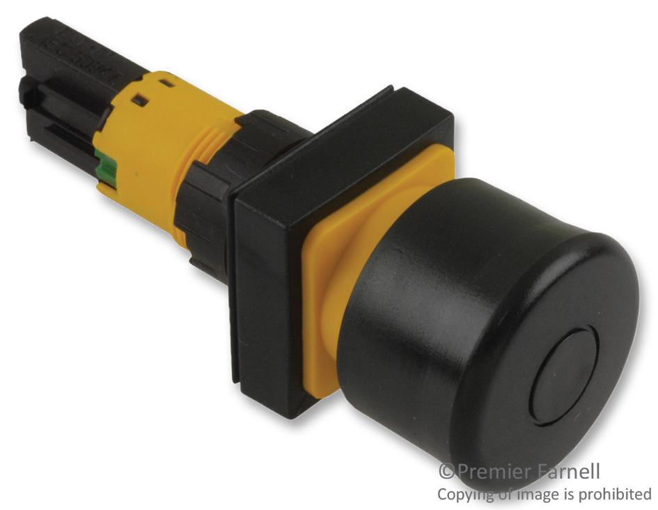 Q25PV-S - Eaton Moeller - Emergency Stop Switch, Push-Pull, Quick Connect