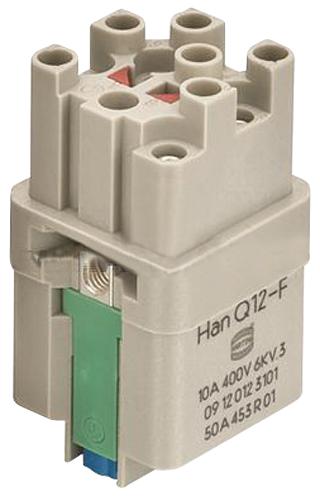 09120123101 - Harting - Heavy Duty Connector, 12+PE, Han Q Series
