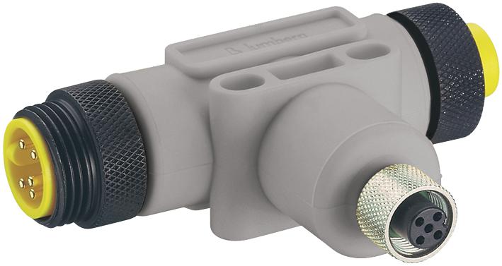 0906 UTP 302 - Lumberg Automation - Sensor Splitter, T - Style, Cable Mount