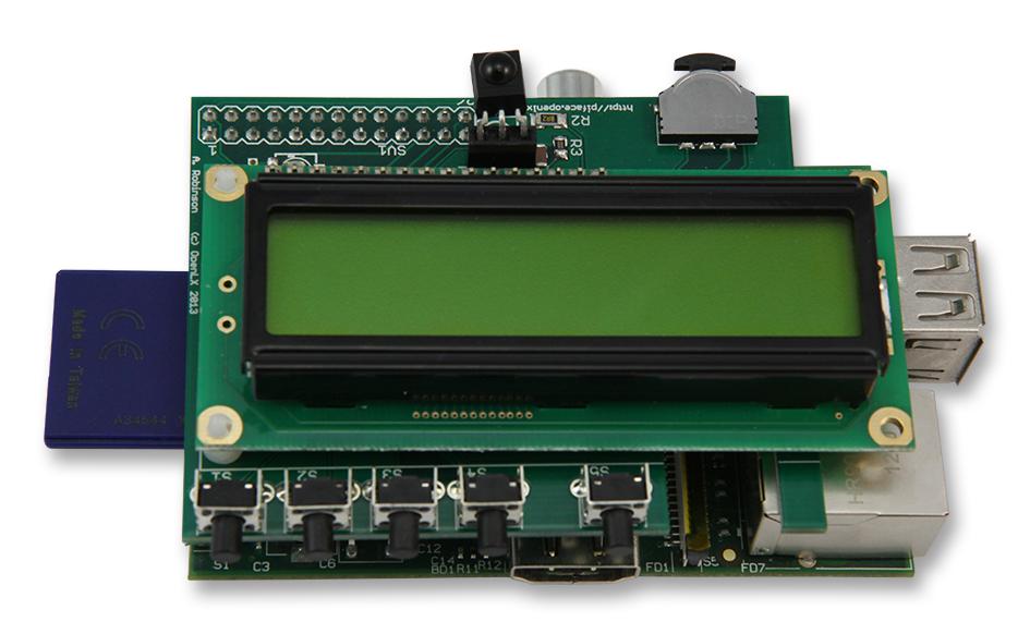 PIFACE CONTROL & DISPLAY - Piface - Add on Board, PiFace Control and Display 2, Raspberry Pi B+