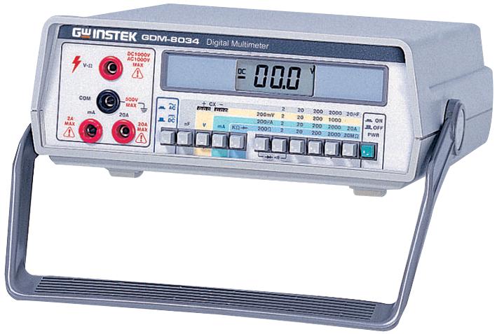 GDM-8034 - Gw Instek - Bench Digital Multimeter, GDM-8000 Series, 1999 ...