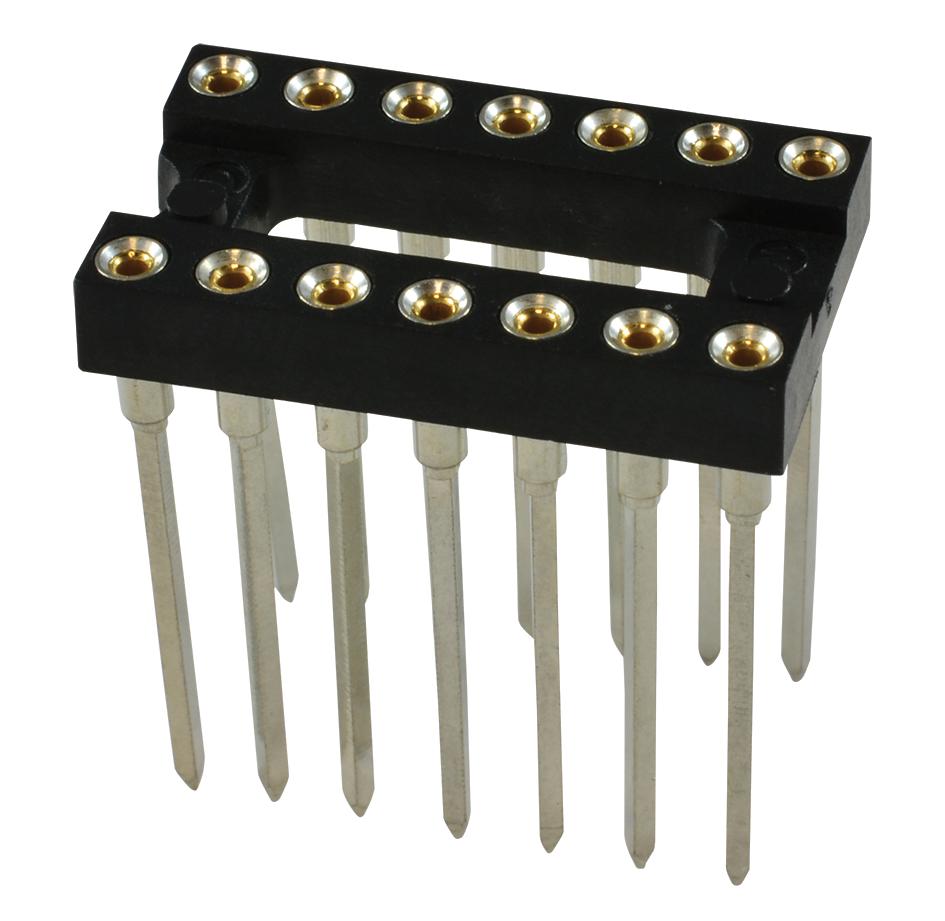 123-93-314-41-001000 - Mill-max - IC & Component Socket, 14 Contacts ...