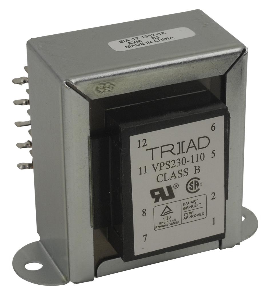 VPS230-110 - Triad Magnetics - Chassis Mount Transformer, Chassis, Dual ...
