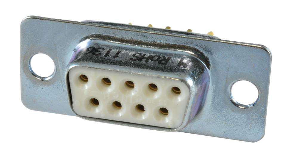 DEH-9S-F179 - Cinch Connectivity Solutions - D Sub Connector, DB9, 9 Contacts