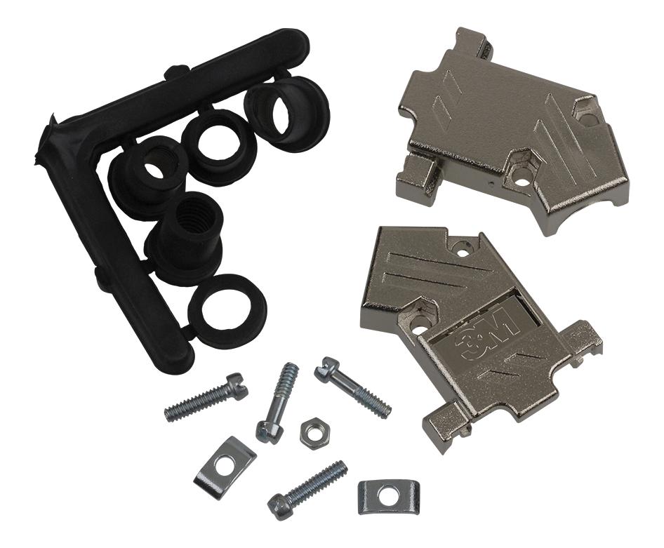 3357-6509-1C - 3m - D Sub Backshell, 3357 Series, DE