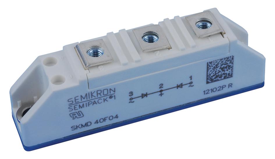 SKMD 40F04 - Semikron - Diode Module, 400 V, 37 A